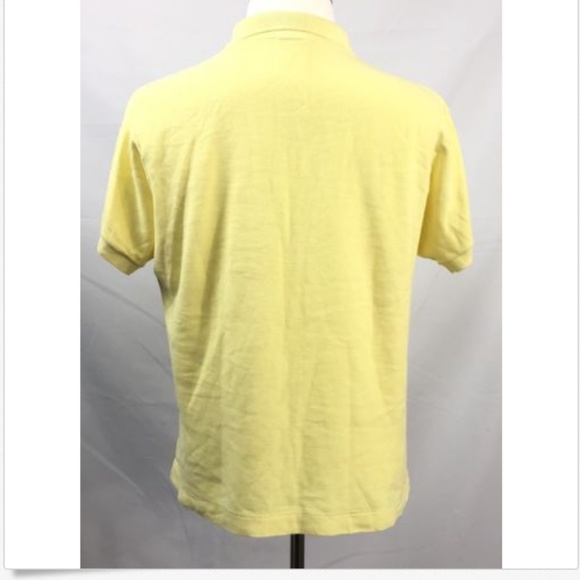 Lacoste | Shirts | Lacoste Men Lemon Yellow Polo Tshirt | Poshmark